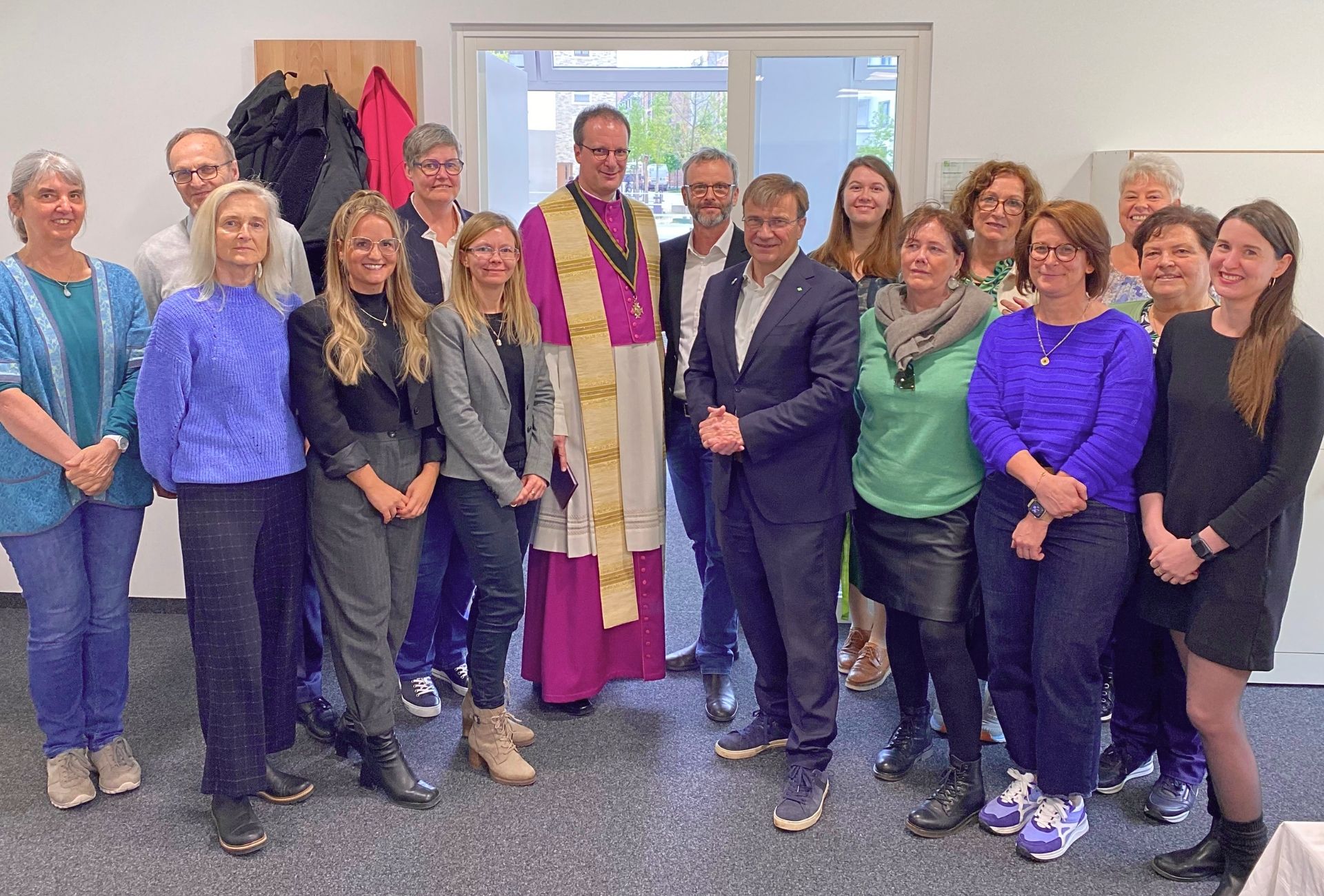 Neue Räume der Sozialen Dienste Jakob Reeb erhalten kirchlichen Segen