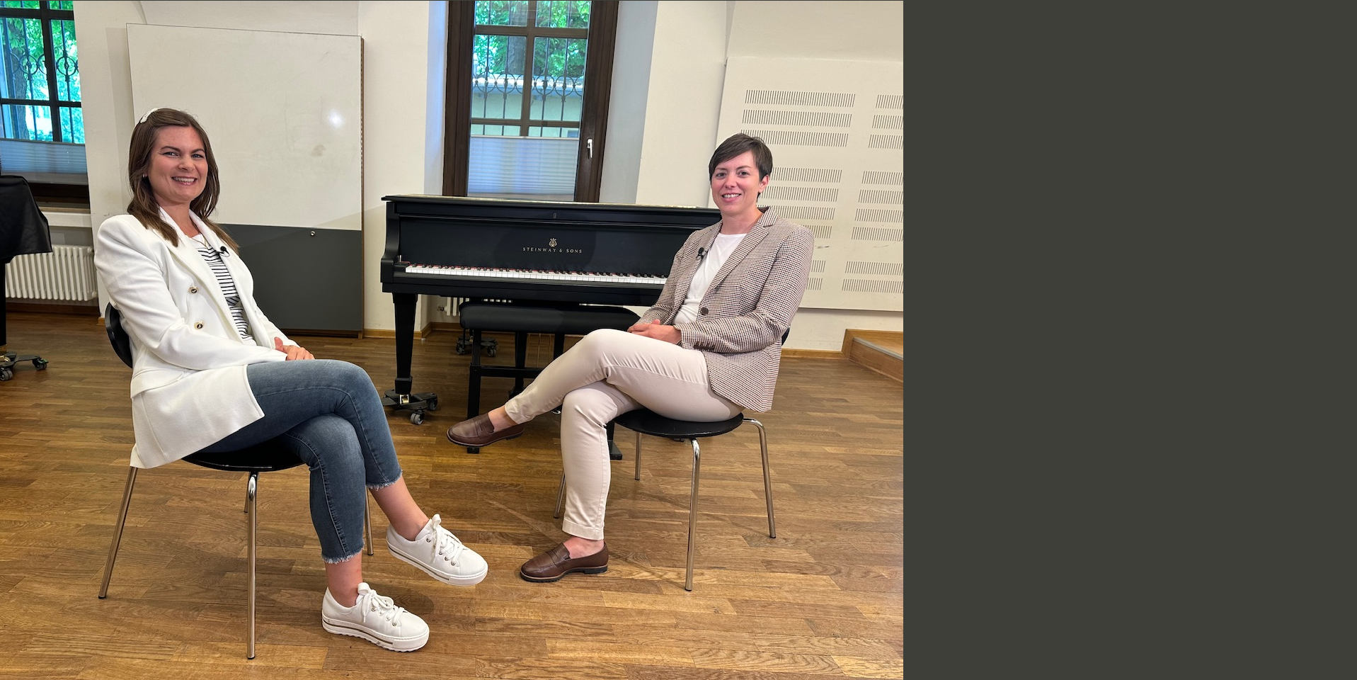 HfKM-Dozentin Eva-Maria Leeb im Horizonte-Gespräch über ihre Arbeit