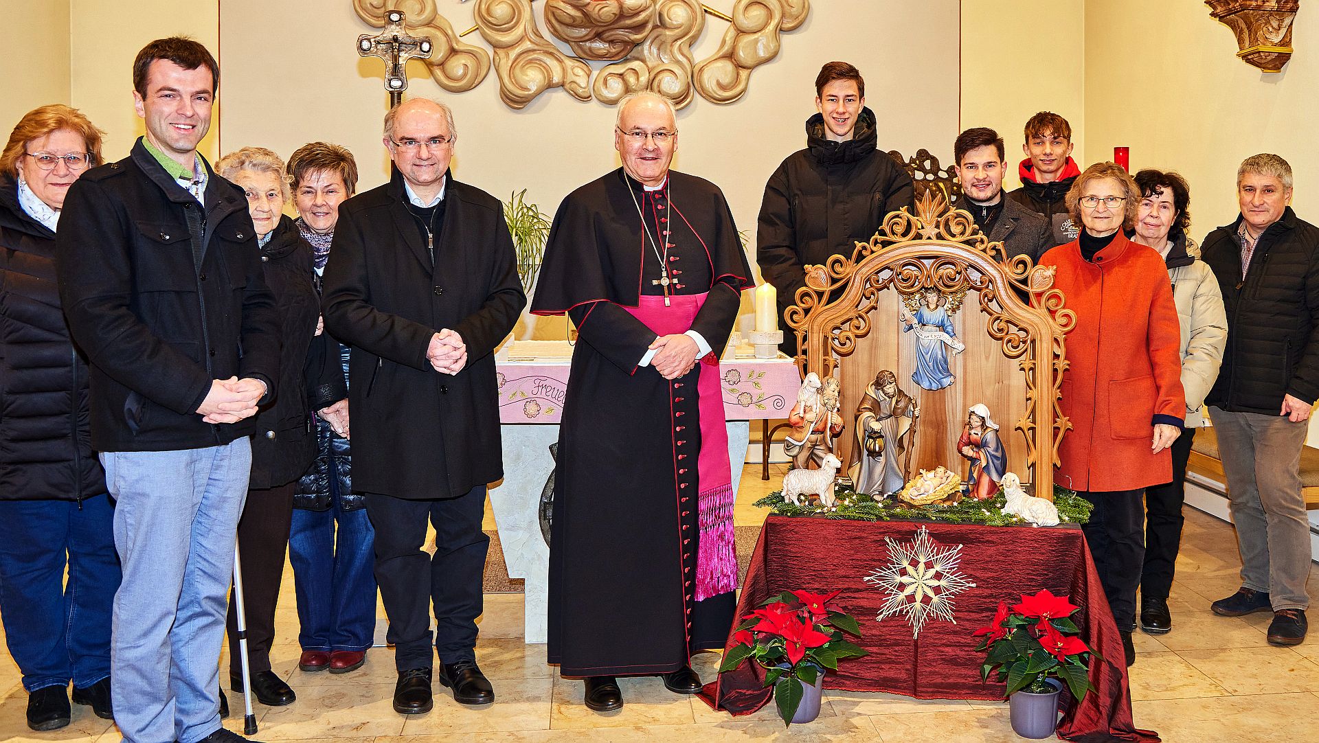 Bischof Rudolf besucht Marienkirche Weiding