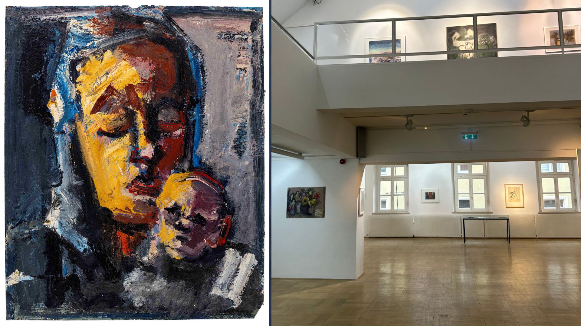 Rupert D. Preißl in der Galerie im „Leeren Beutel“