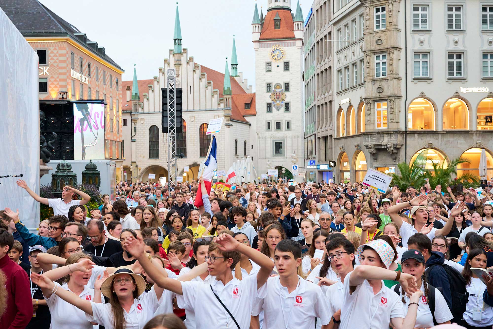 Pueri Cantores: 4.400 Kinder und Jugendliche singen für den Frieden