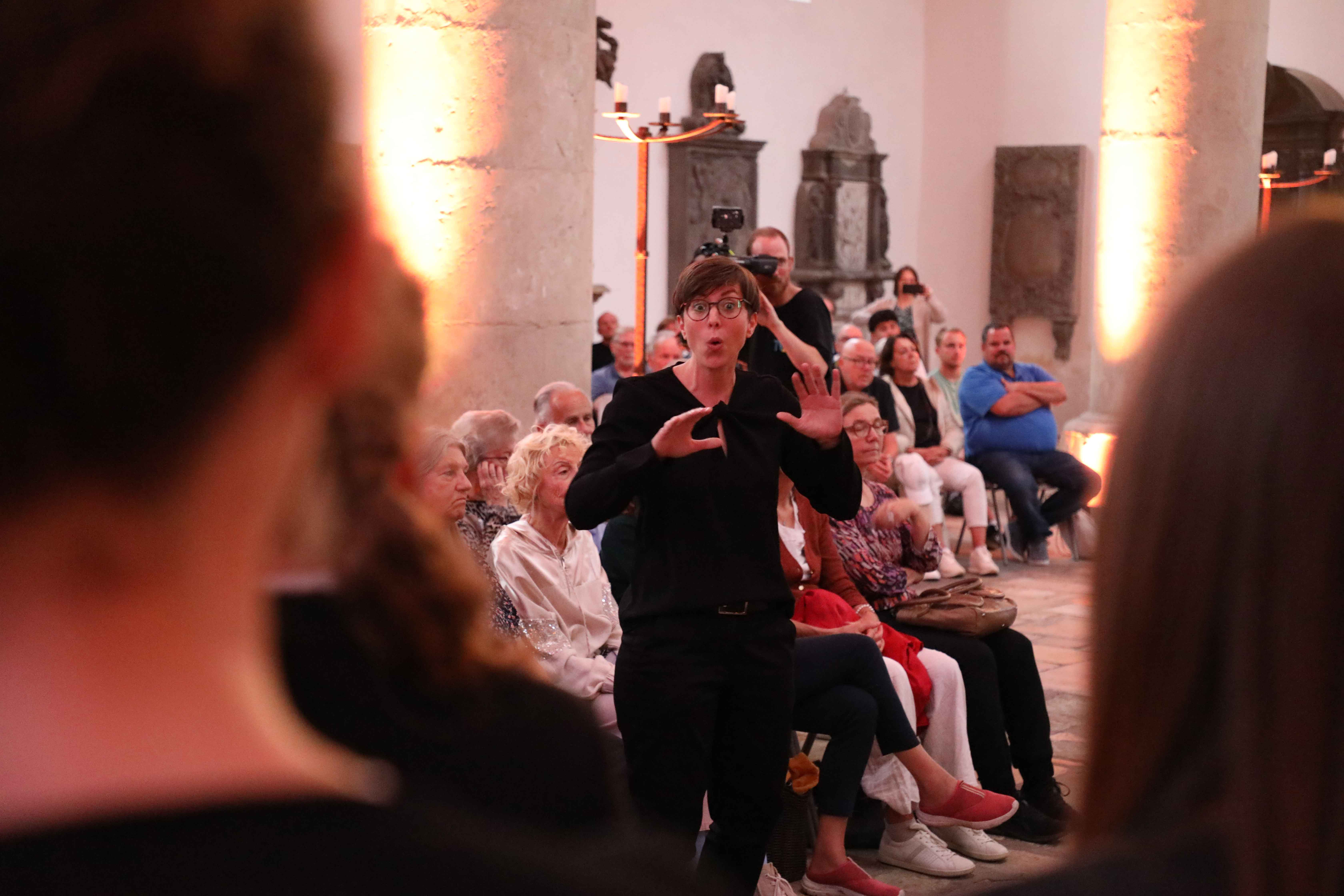 Person der Woche: Eva-Maria Leeb, Chorleiterin der Mädchenkantorei der HfKM