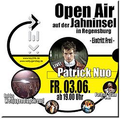 Patrick Nuo und das wohl berühmteste Kreuz der Welt live on Stage in ...